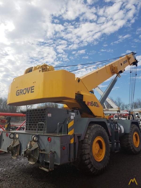 2000 Grove RT650E 50-Ton Rough Terrain Crane For Sale or Rent Hoists ...