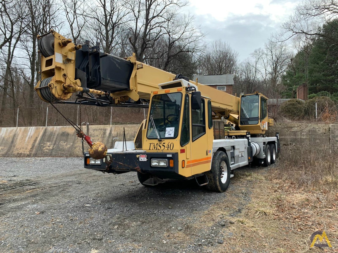 2000 Grove TMS540 40-Ton Telescopic Truck Crane For Sale & Material ...