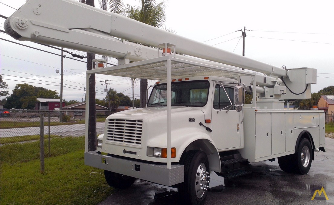 2000 International w/ Altec Body Teco 60' bucket Florida For Sale or ...