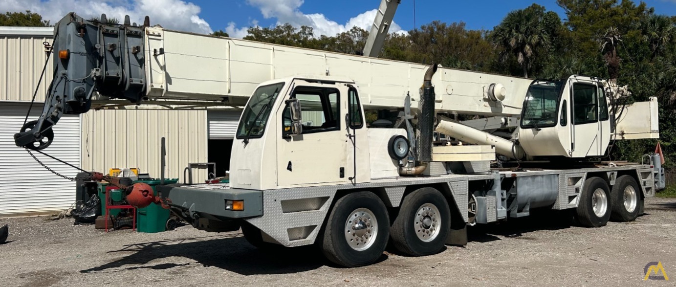 2000 Terex T 560 Telescopic Truck Crane For Sale Hoists & Material ...