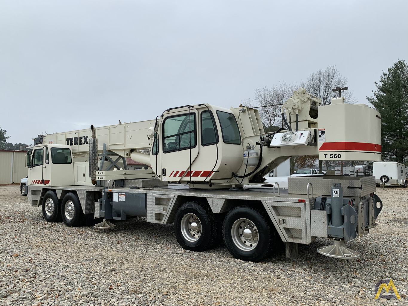2000 Terex T560 60-Ton Telescopic Truck Crane For Sale Hoists ...