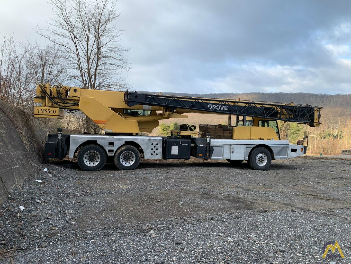 2000 Grove TMS540 40-Ton Telescopic Truck Crane For Sale & Material ...