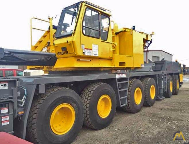2001 GROVE GMK6350 For Sale Grove All Terrain Cranes Hoists & Material ...
