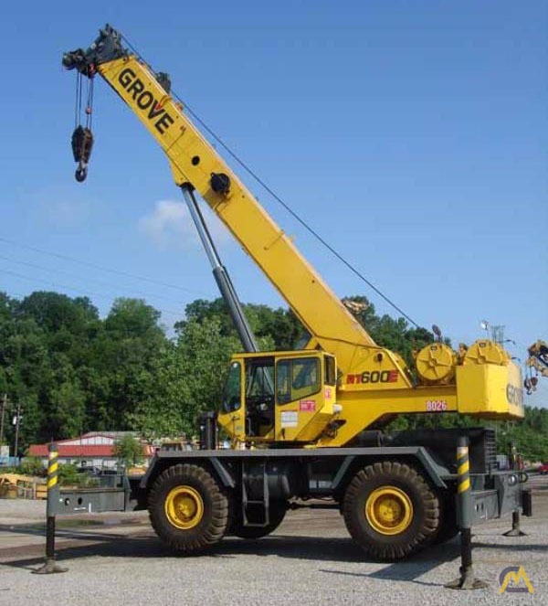 2001 GROVE RT650E For Sale Grove Rough Terrain Cranes Hoists & Material ...