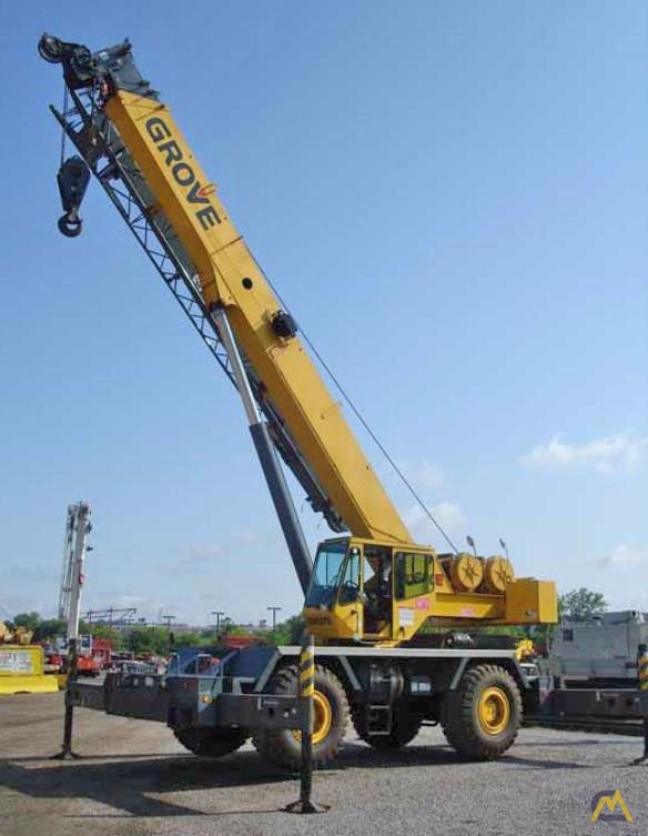 2001 GROVE RT650E For Sale Grove Rough Terrain Cranes Hoists & Material ...