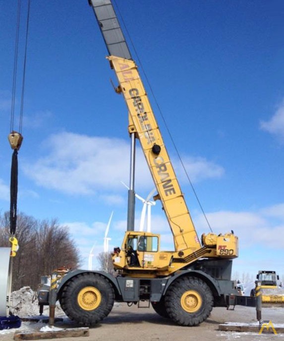 2001 GROVE RT890 For Sale Grove Rough Terrain Cranes Hoists & Material ...