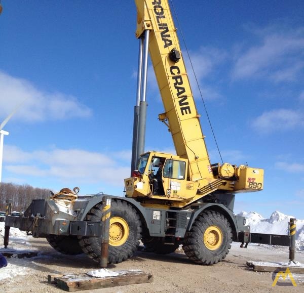 2001 GROVE RT890 For Sale Grove Rough Terrain Cranes Hoists & Material ...