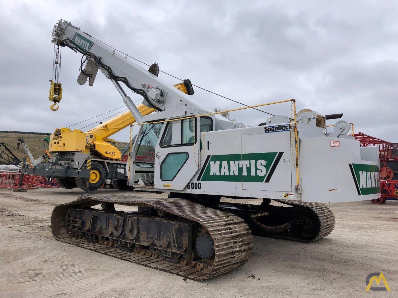 2001 Mantis 6010 30-Ton Telescopic Crawler Crane For Sale Hoists ...