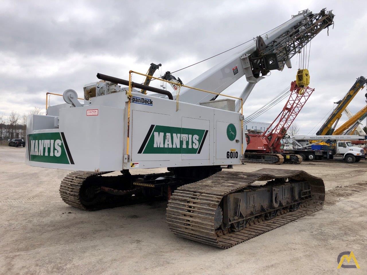 2001 Mantis 6010 30-Ton Telescopic Crawler Crane For Sale Hoists ...