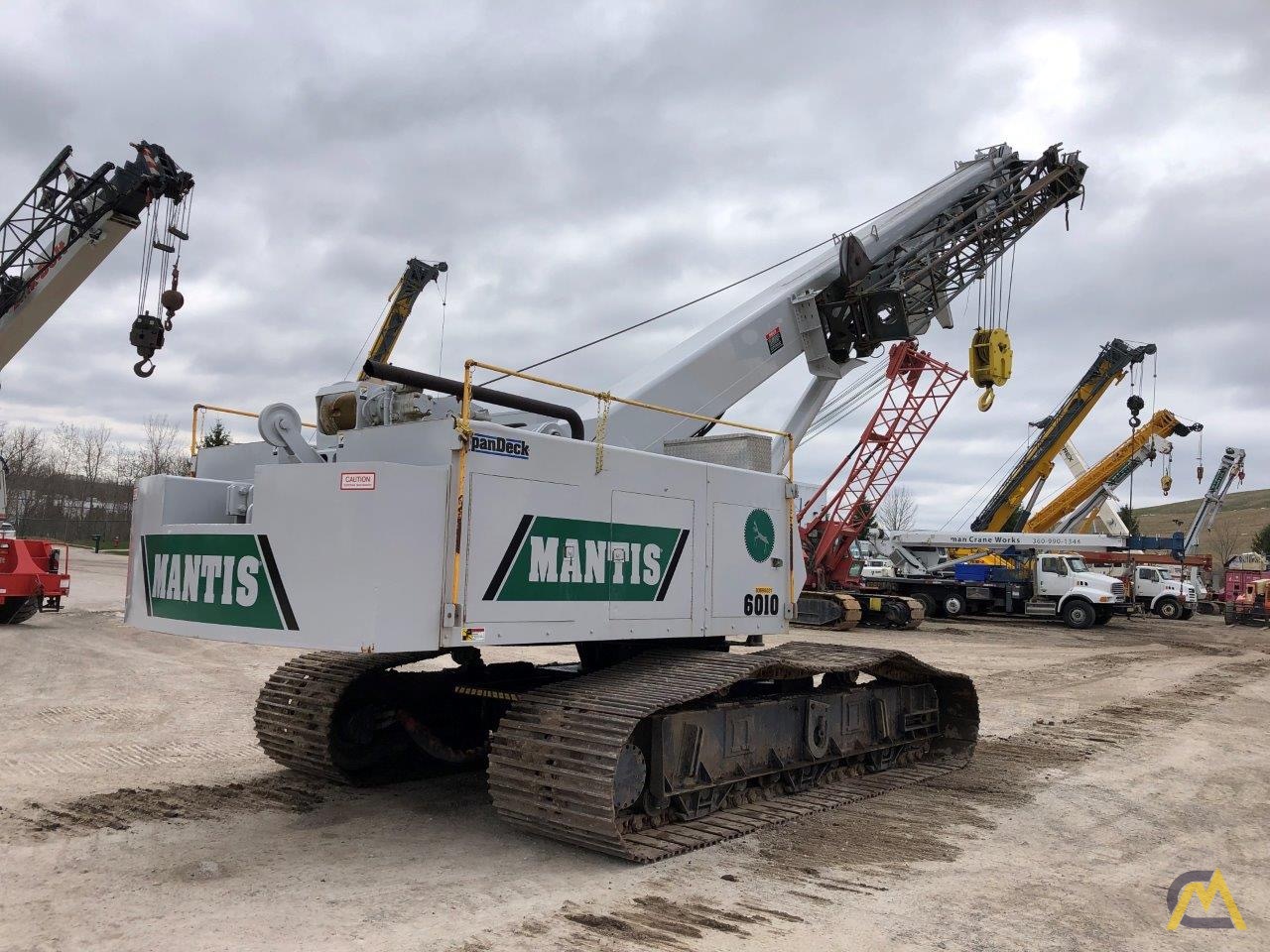2001 Mantis 6010 30-Ton Telescopic Crawler Crane For Sale Hoists ...