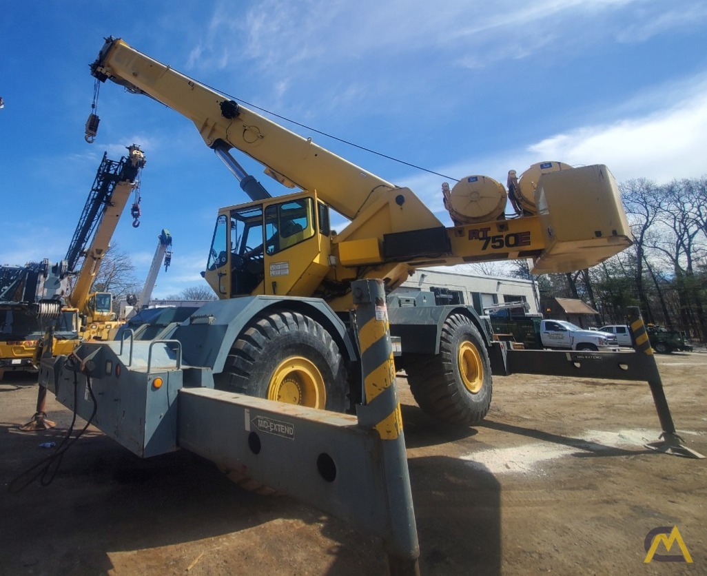 2002 Grove RT700E 50-Ton Rough Terrain Crane For Sale Hoists & Material ...