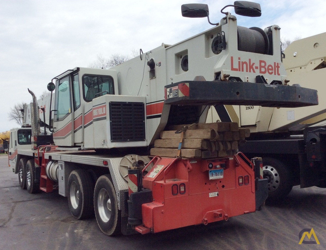 2002 Link-Belt HTC-8670 LB Hydraulic Truck Crane; CranesList ID: 841 ...
