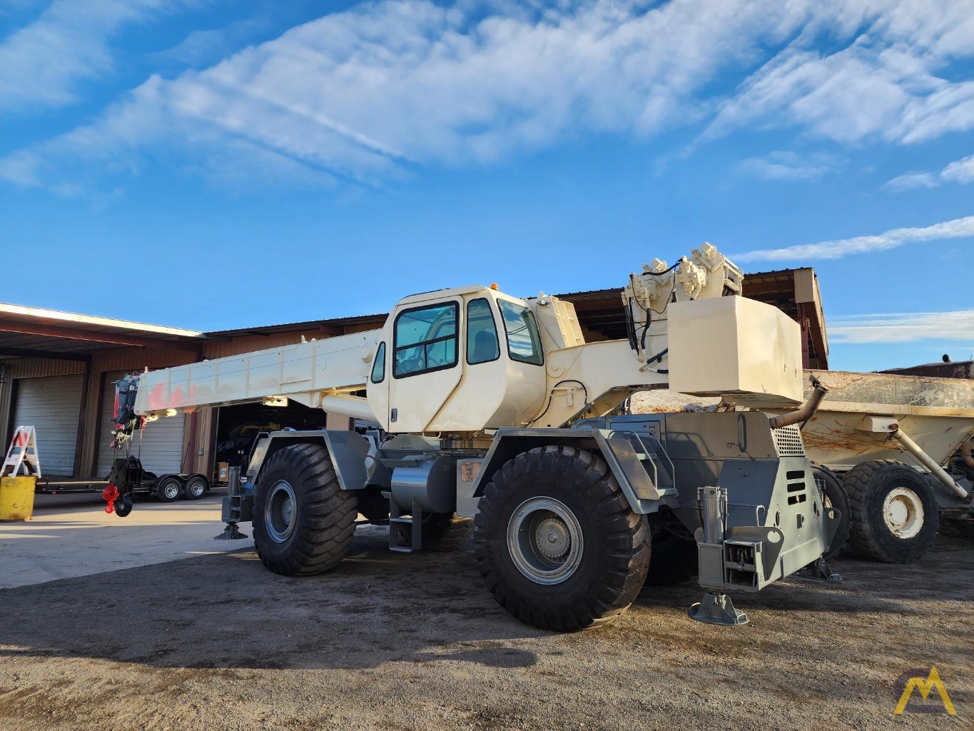 2003 Terex RT 555 55-Ton Rough Terrain Crane For Sale Hoists & Material ...