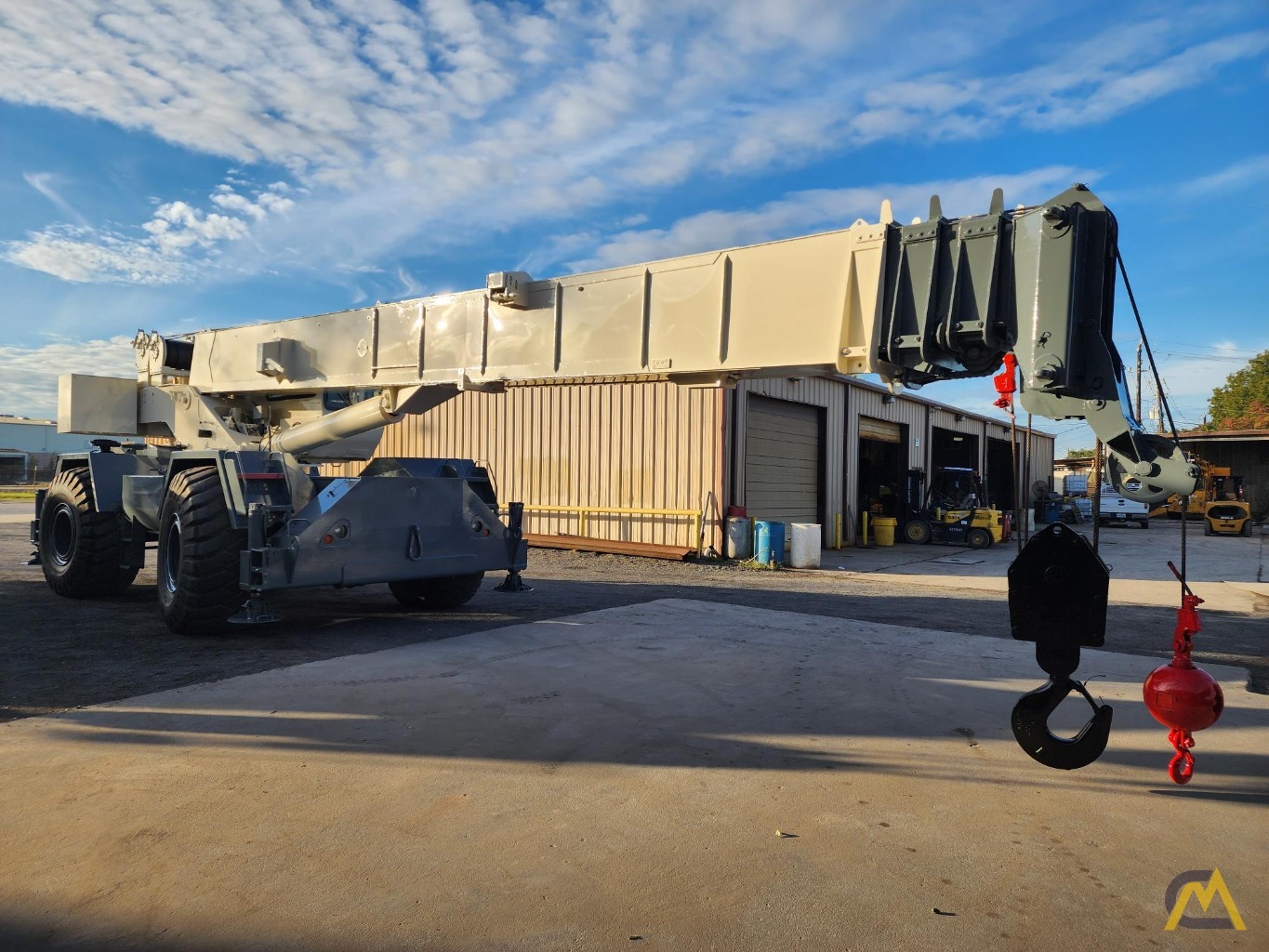 2003 Terex RT 555 55-Ton Rough Terrain Crane For Sale Hoists & Material ...