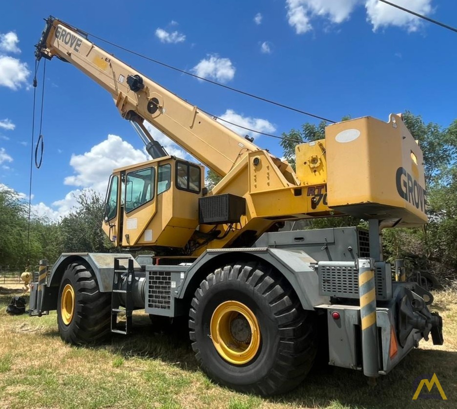 2005 Grove RT700E 60-Ton Rough Terrain Crane For Sale Hoists & Material ...