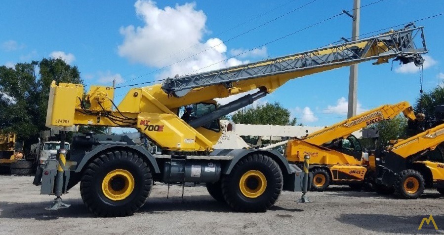 2005 Grove RT760E 60-Ton Rough Terrain Crane For Sale or Rent Hoists ...