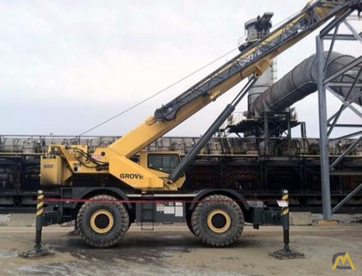 2005 GROVE RT875E For Sale Grove Rough Terrain Cranes Hoists & Material ...