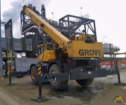 2005 GROVE RT875E For Sale Grove Rough Terrain Cranes Hoists & Material ...