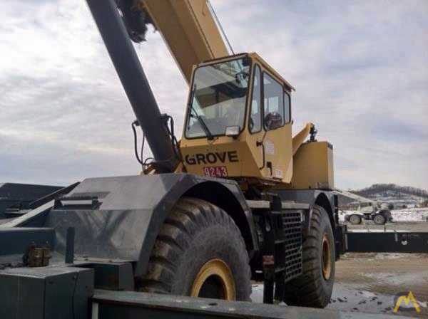 2005 GROVE RT875E For Sale Grove Rough Terrain Cranes Hoists & Material ...