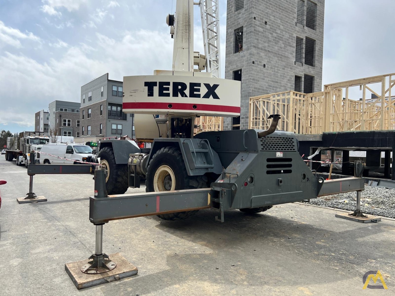 2005 Terex RT 335 35-Ton Rough Terrain Crane For Sale Hoists & Material ...