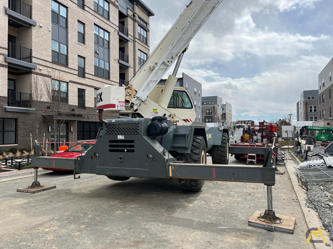 2005 Terex RT 335 35-Ton Rough Terrain Crane For Sale Hoists & Material ...