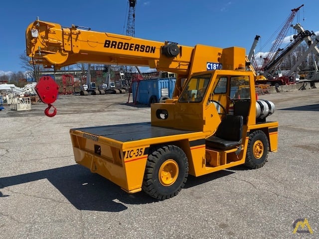 2006 Broderson IC-35-2B 3.5-Ton Carry Deck Crane For Sale Industrial ...