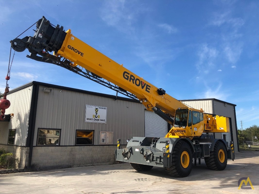 2006 Grove RT 760E 60-Ton Rough Terrain Crane For Sale or Rent Hoists ...