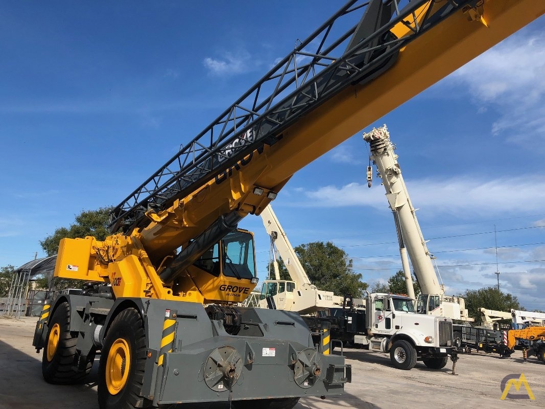 2006 Grove RT 760E 60-Ton Rough Terrain Crane For Sale or Rent Hoists ...