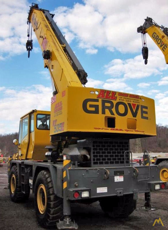 GROVE RT535E 35-Ton Rough Terrain Crane For Sale Grove Hoists ...