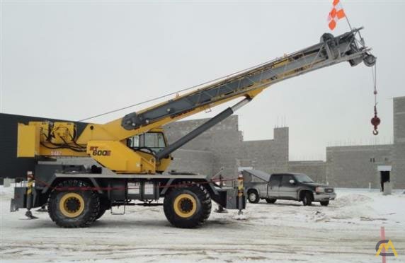Grove RT650E 50-Ton Rough Terrain Crane For Sale Hoists & Material ...