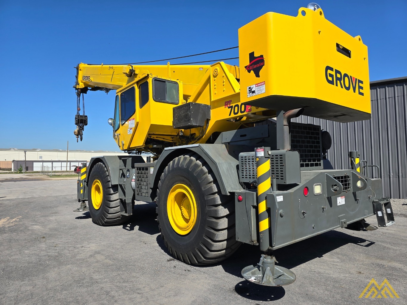 Grove RT760E Rough Terrain Crane For Sale Hoists & Material Handlers ...