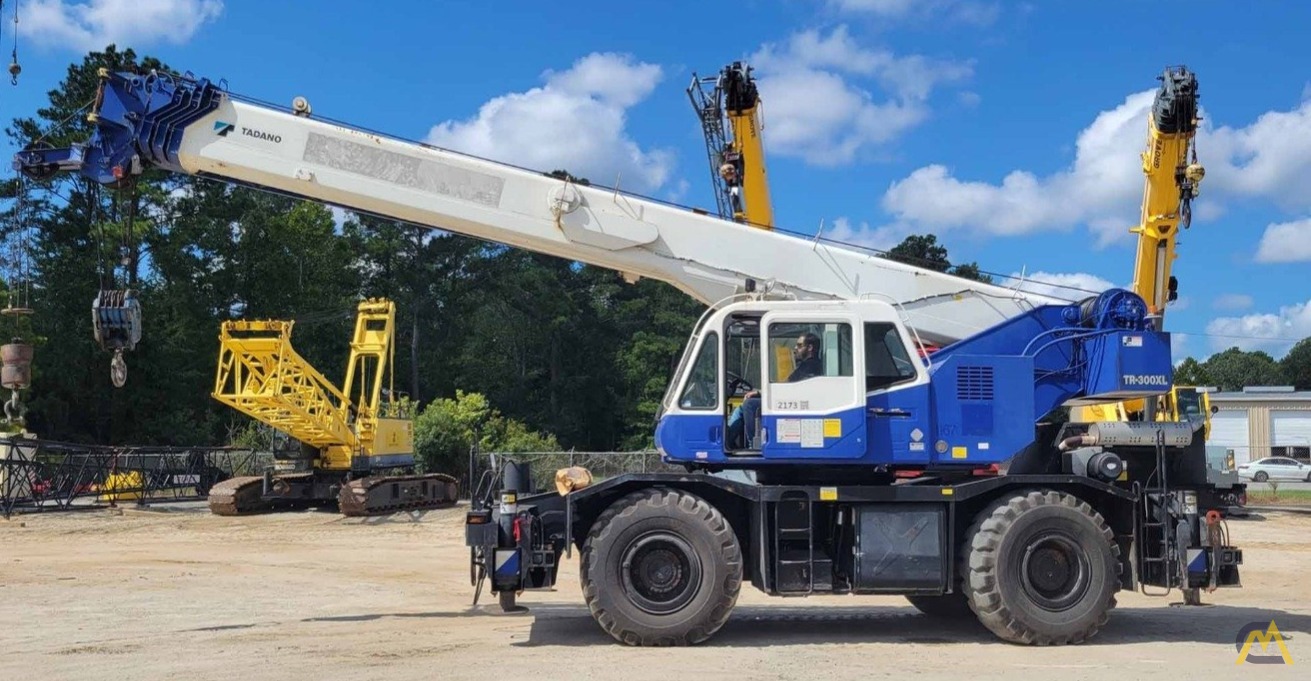 Tadano TR-300XL-4 Rough Terrain Crane For Sale Hoists & Material ...
