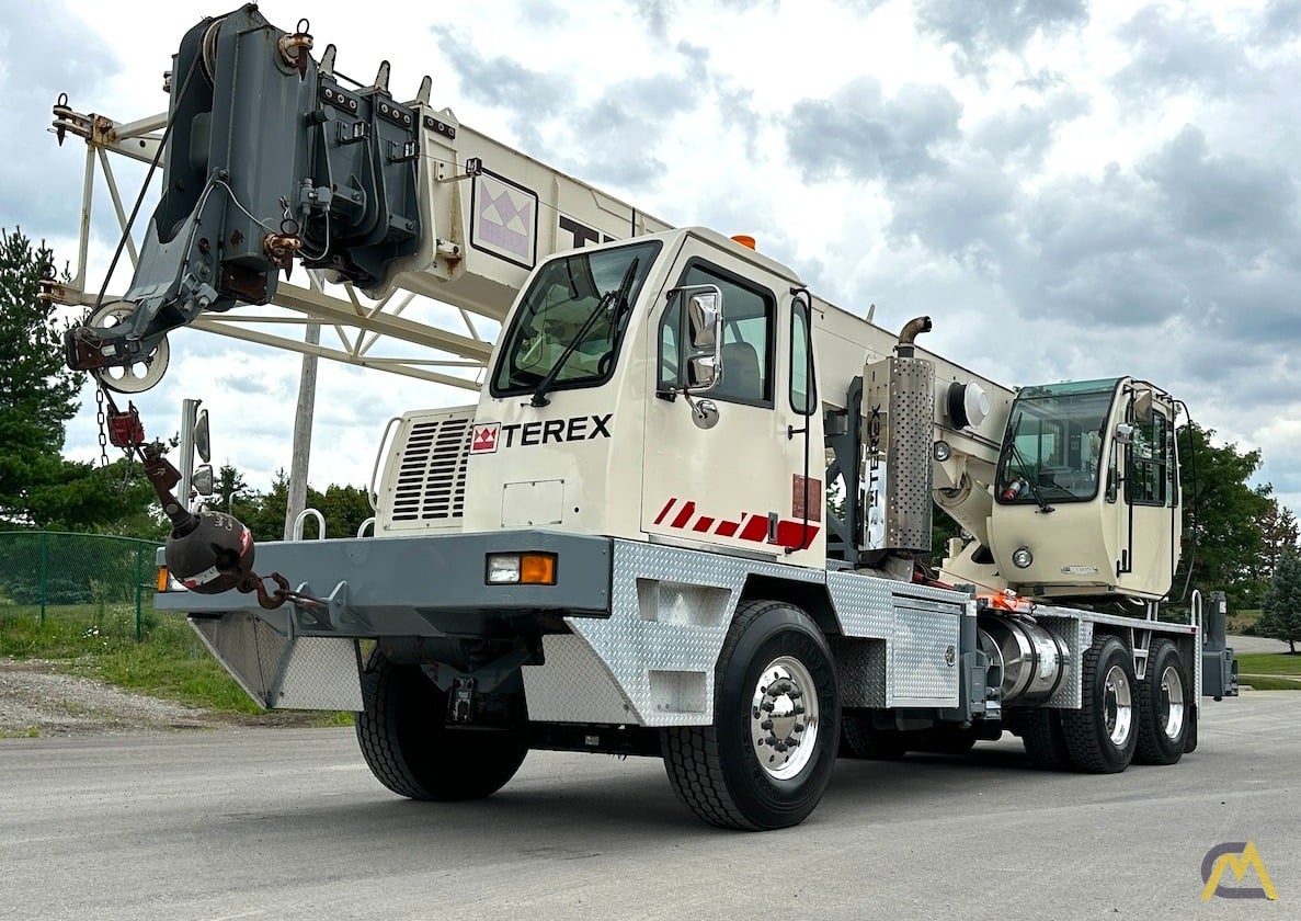 Terex T 335 Telescopic Boom Truck Crane For Sale Hoists & Material ...