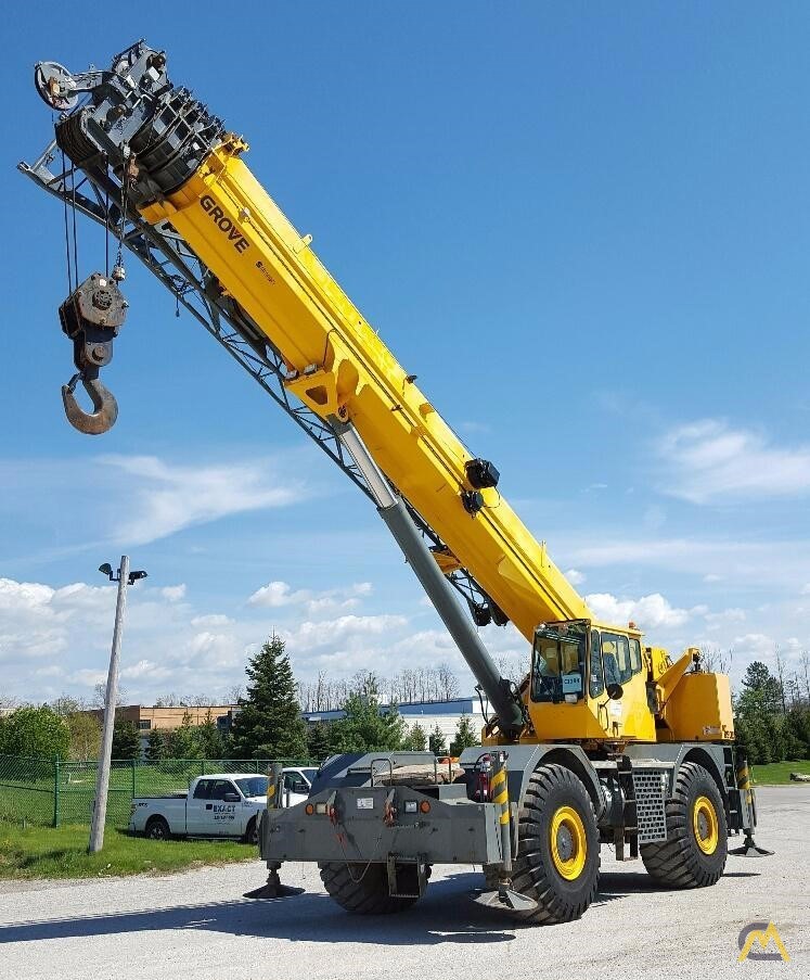 2007 90t GROVE RT890E Rough Terrain Crane For Sale Grove Hoists ...