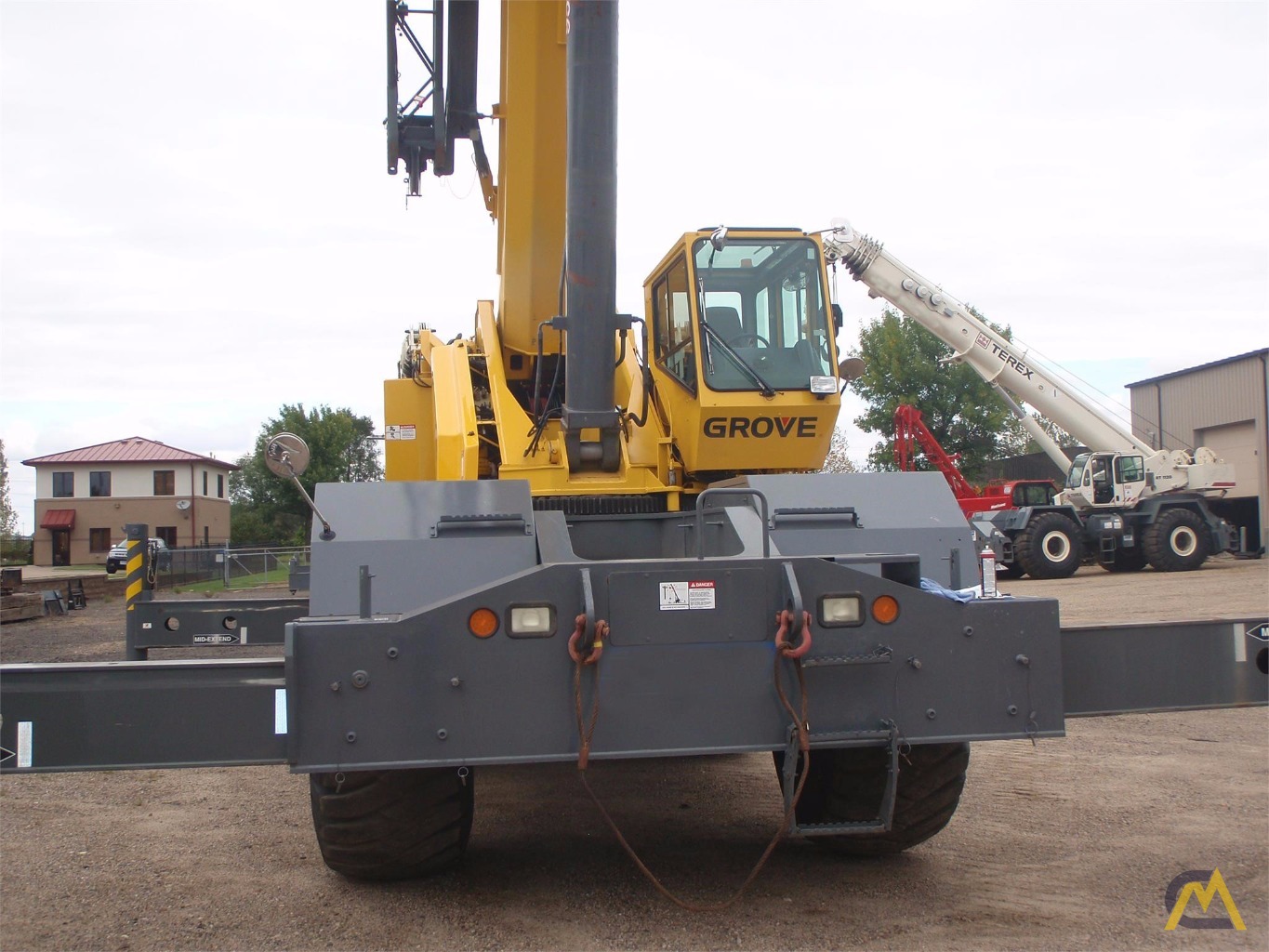 2007 90t GROVE RT890E Rough Terrain Crane For Sale Grove Hoists ...