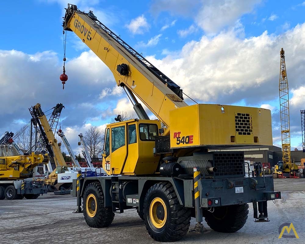 2007 Grove RT540E 40-Ton Rough Terrain Crane For Sale Hoists & Material ...