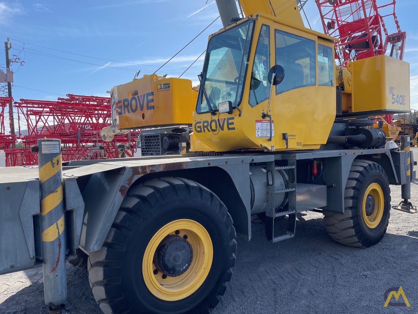 Grove RT540E-2 Rough Terrain Crane For Sale Hoists & Material Handlers ...