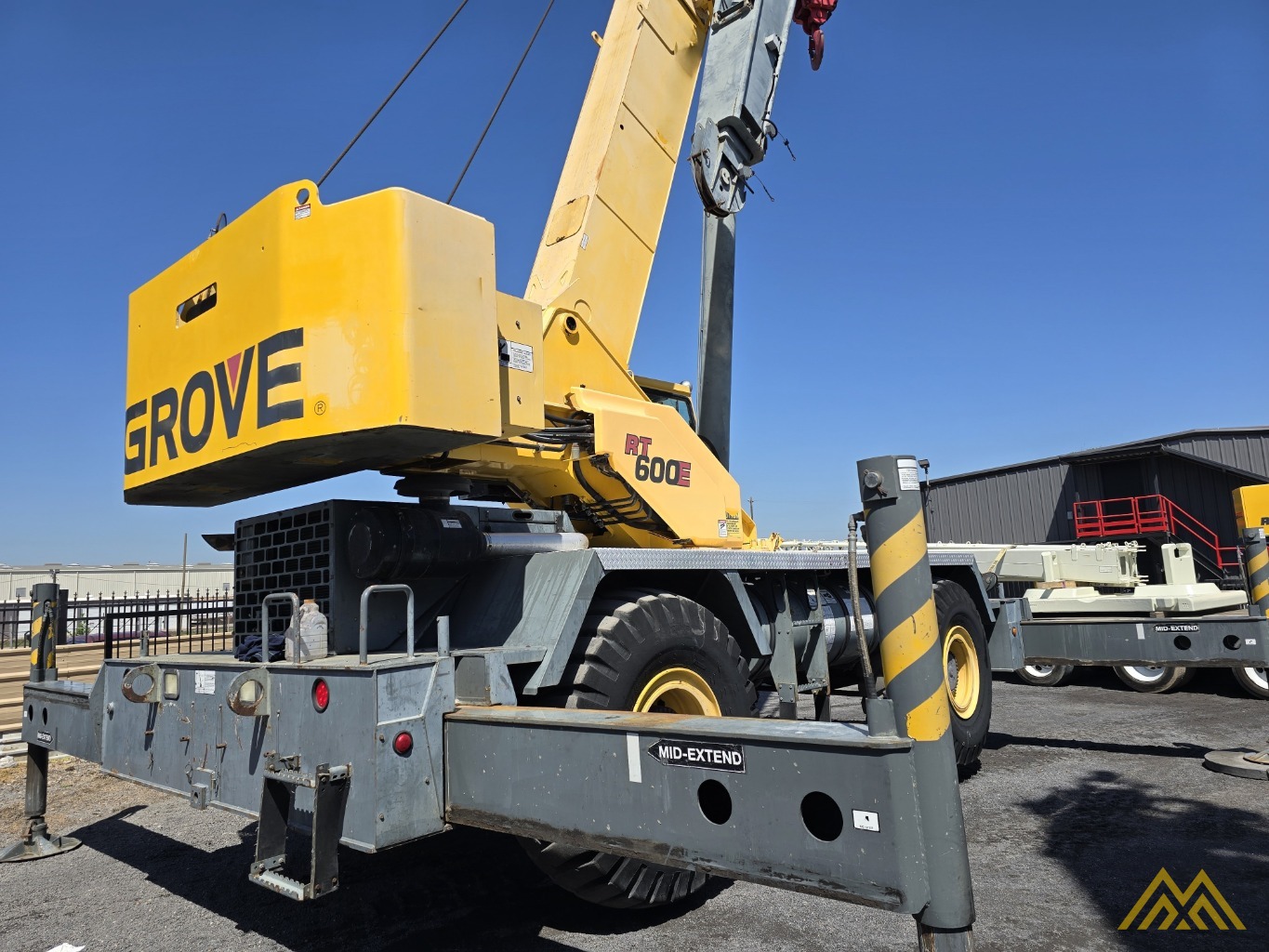 Grove RT600E Rough Terrain Crane For Sale Hoists & Material Handlers ...