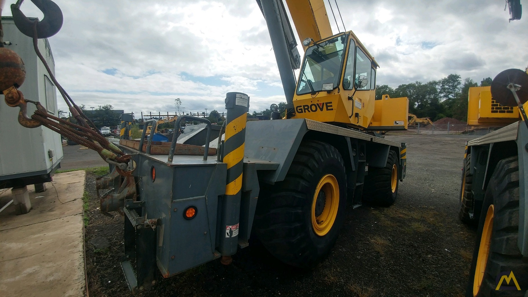2007 Grove RT650E 50-Ton Rough Terrain Crane For Sale or Rent Hoists ...