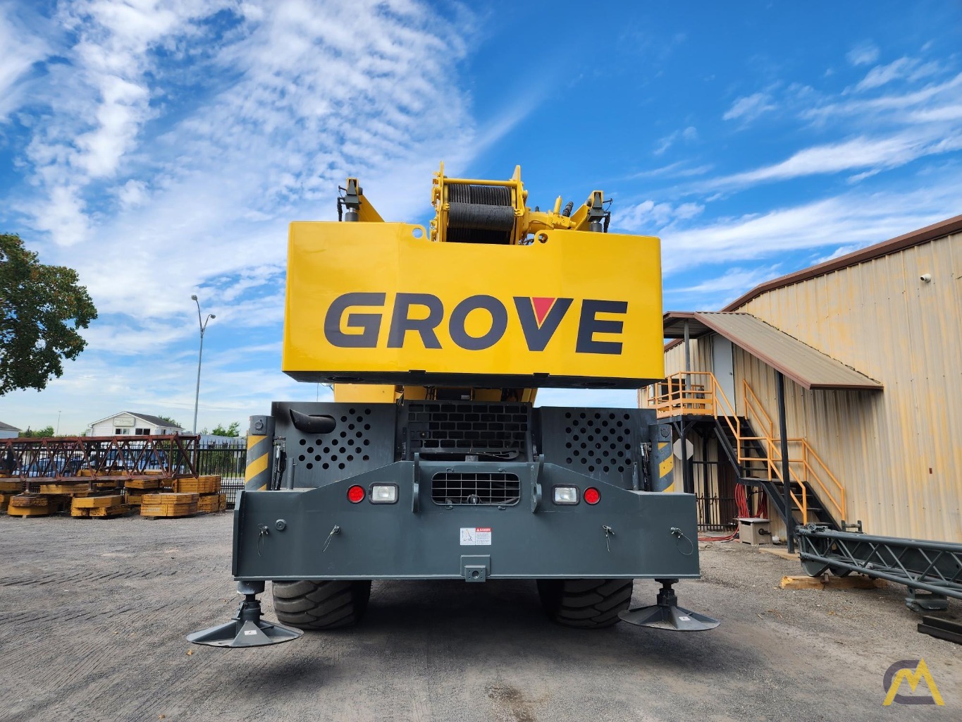 2007 Grove RT880E 80-Ton Rough Terrain Crane For Sale Hoists & Material ...