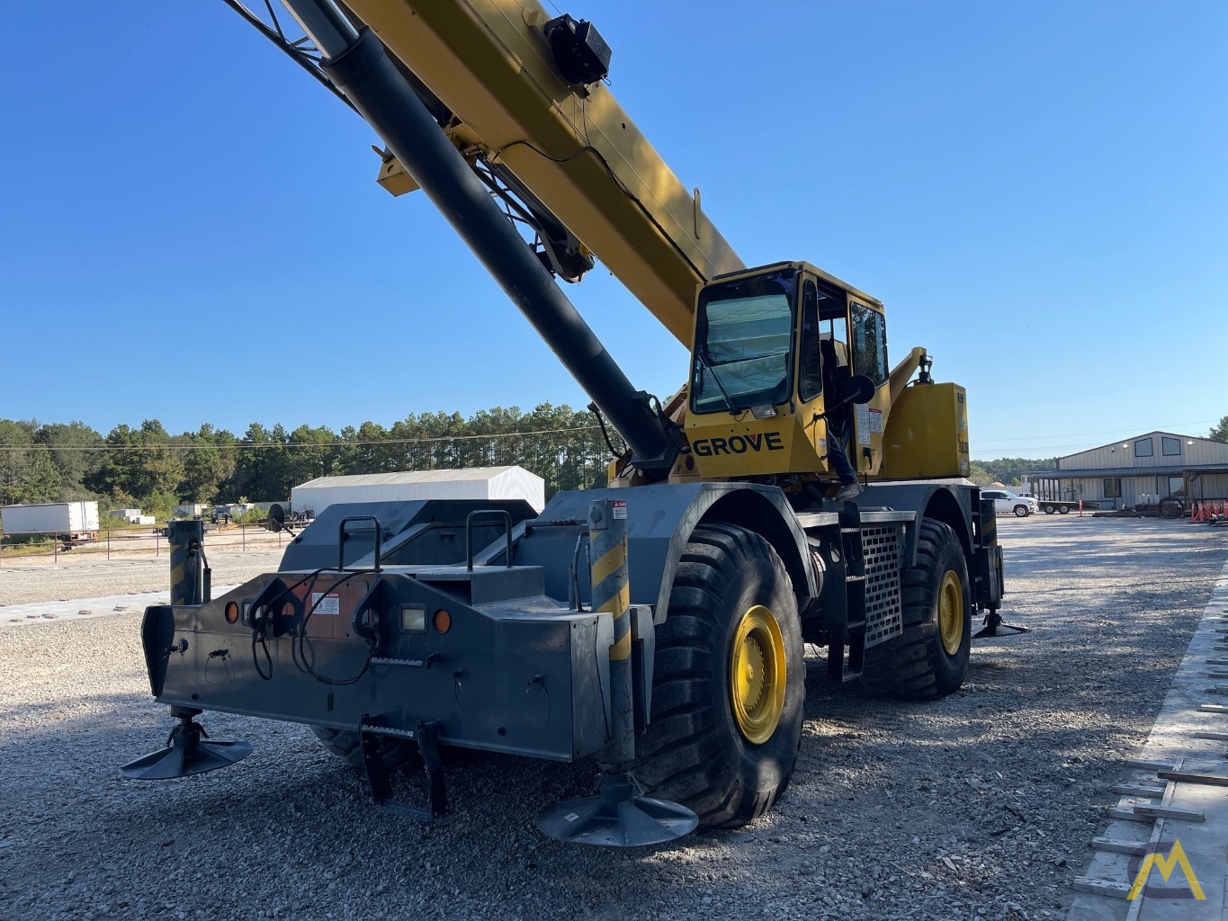 Grove RT880E Rough Terrain Crane For Sale Hoists & Material Handlers ...