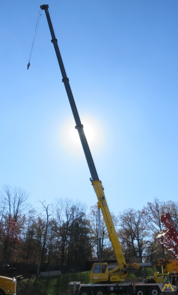 2007 Grove TMS900E 90-Ton Hydraulic Truck Crane with a Strong Chart For ...