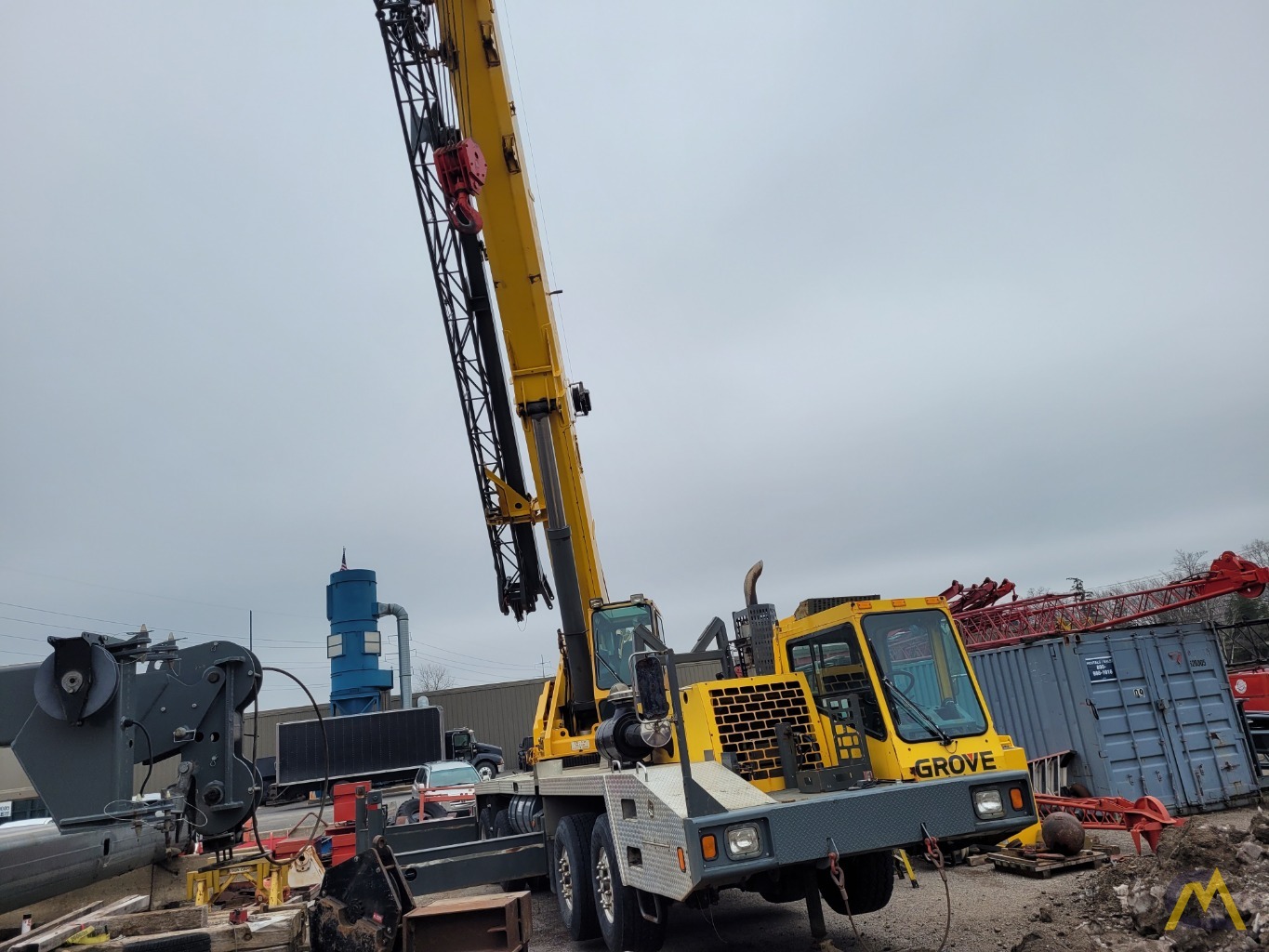 2007 Grove TMS700E 50-Ton Truck Crane For Sale Hoists & Material ...