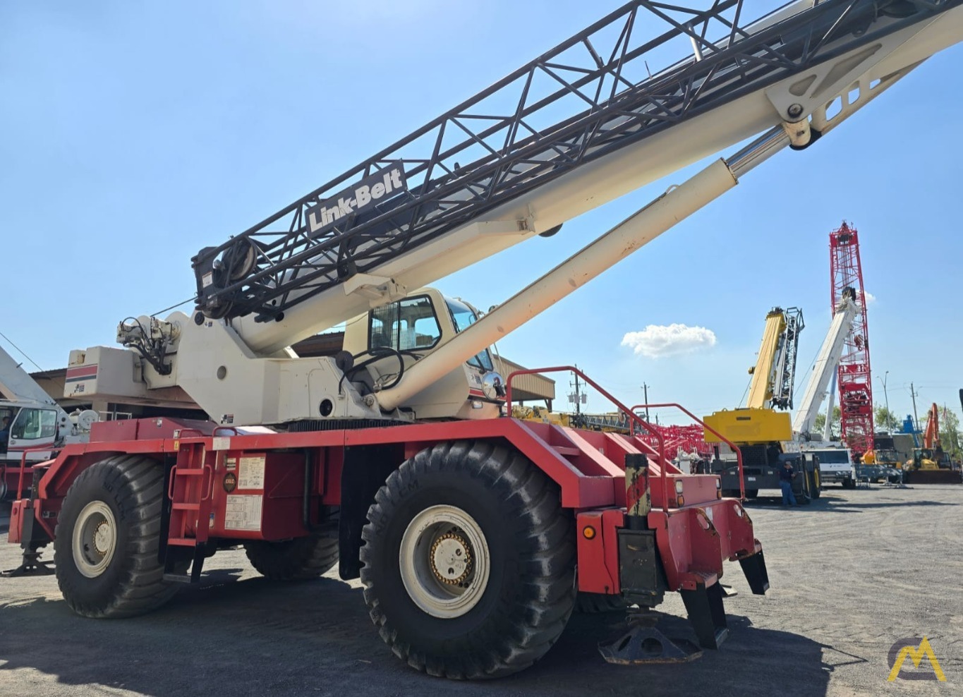 Link-Belt RTC-8065 Series II Rough Terrain Crane For Sale Hoists ...