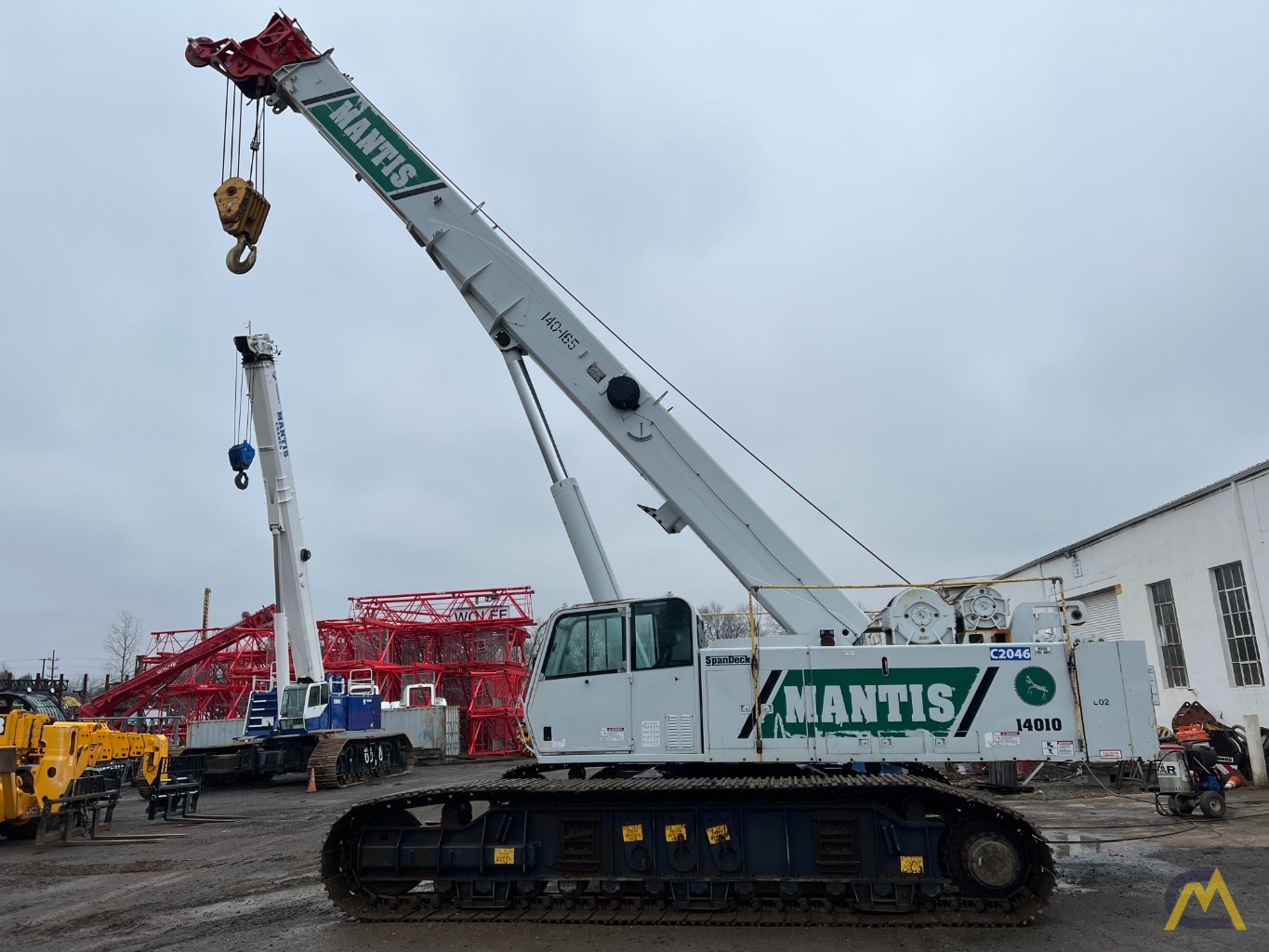 2007 Tadano Mantis 14010 70-Ton Telescopic Crawler Crane For Sale ...