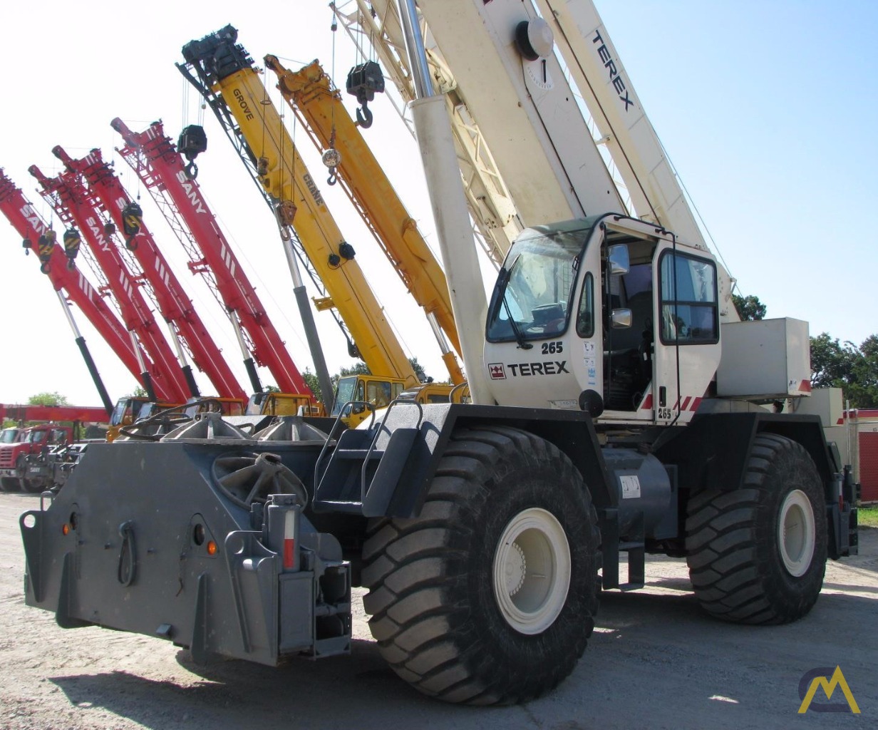 2007 TEREX RT665 For Sale Terex Rough Terrain Cranes Hoists & Material Handlers 1765 CraneMarket