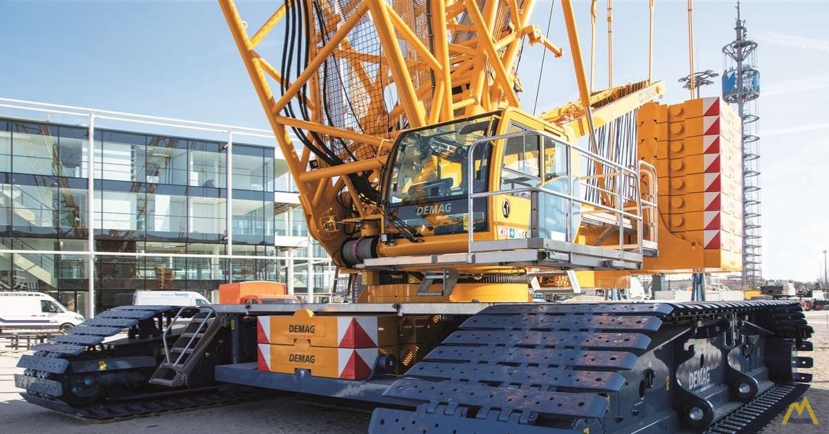 2008 Demag CC 6800 Lattice Boom Crawler Crane For Sale Terex Hoists ...