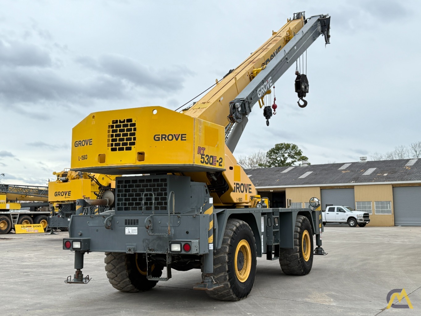 Grove RT530E-2 Rough Terrain Crane For Sale Hoists & Material Handlers ...