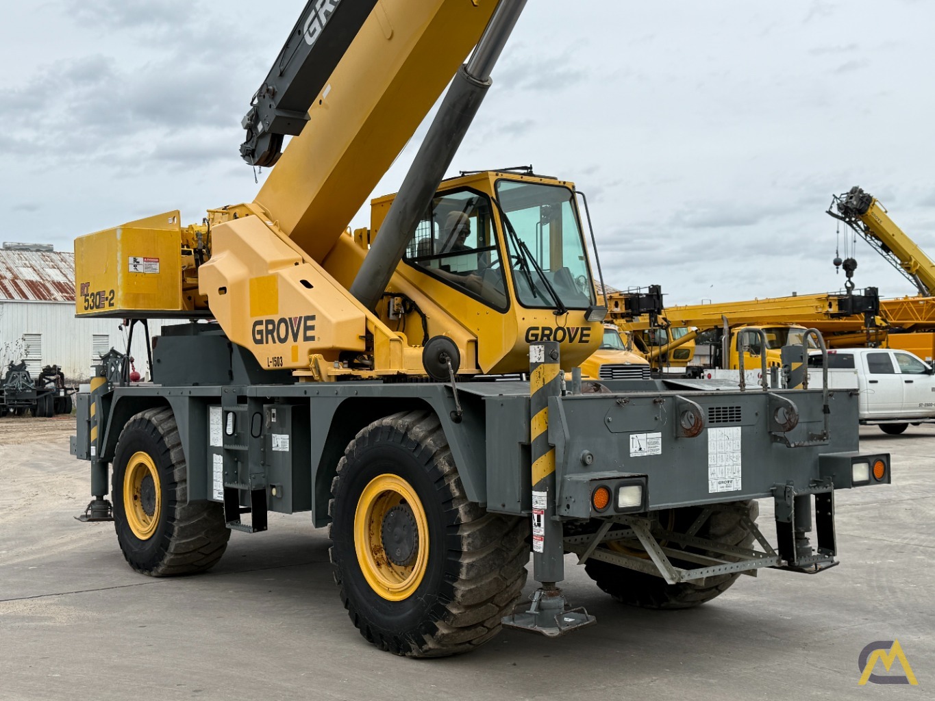 Grove RT530E-2 Rough Terrain Crane For Sale Hoists & Material Handlers ...