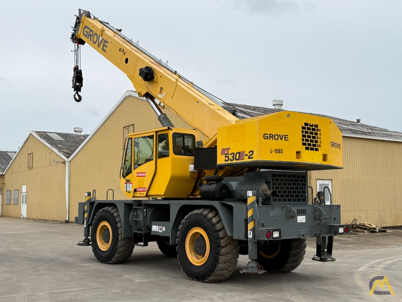 Grove RT530E-2 Rough Terrain Crane For Sale Hoists & Material Handlers ...